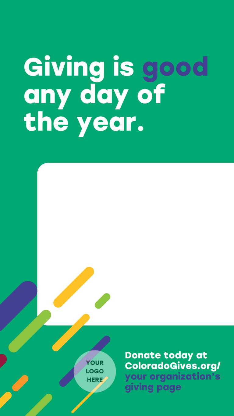 Colorado Gives Year Round Giving Toolkit - Colorado Gives Foundation