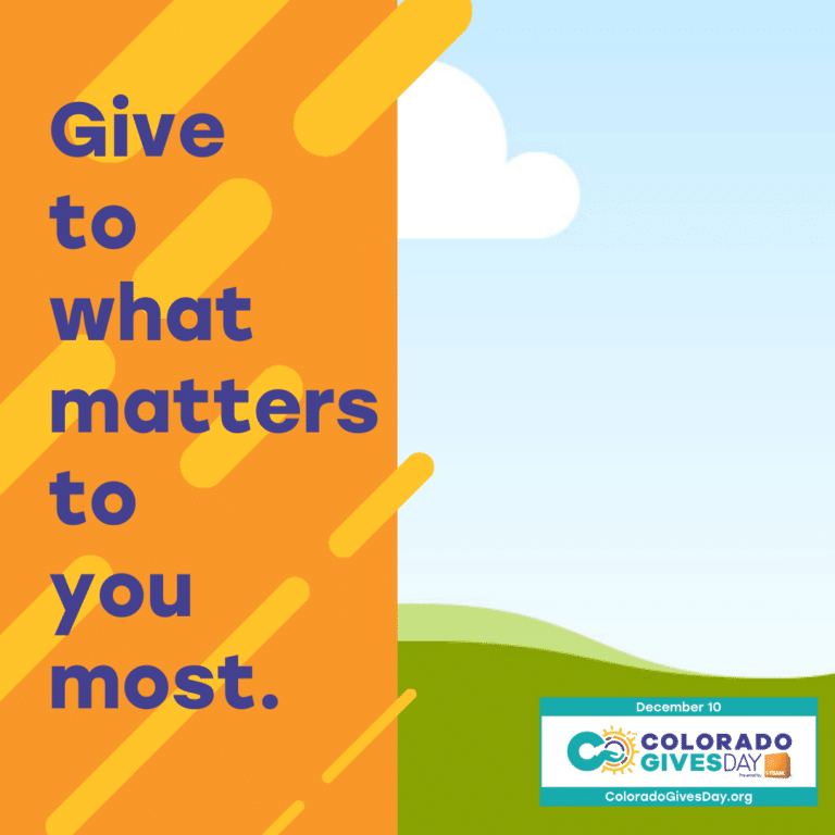 Colorado Gives Day Toolkit - Colorado Gives Foundation